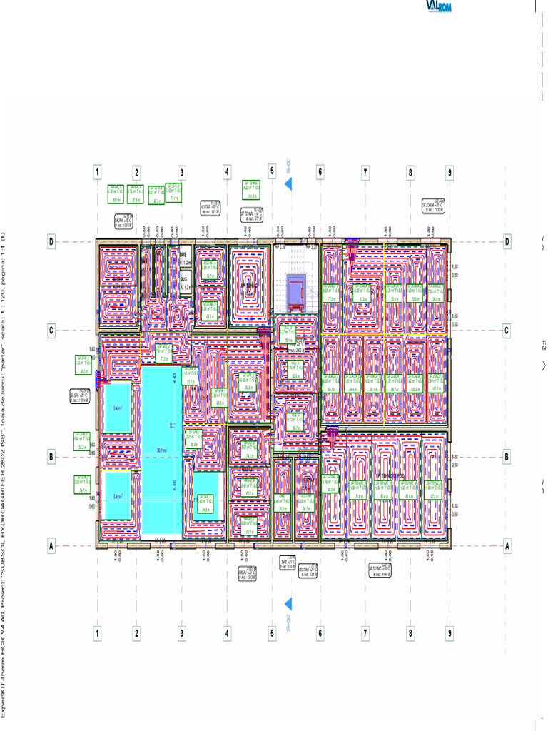 Subsol Hydroagrifer Heating Plan | PDF