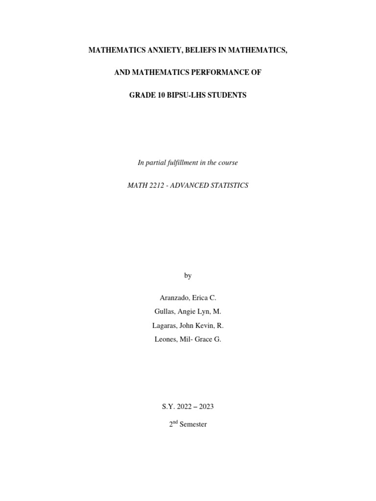 Mini Research Statistics | Download Free PDF | Survey Methodology ...