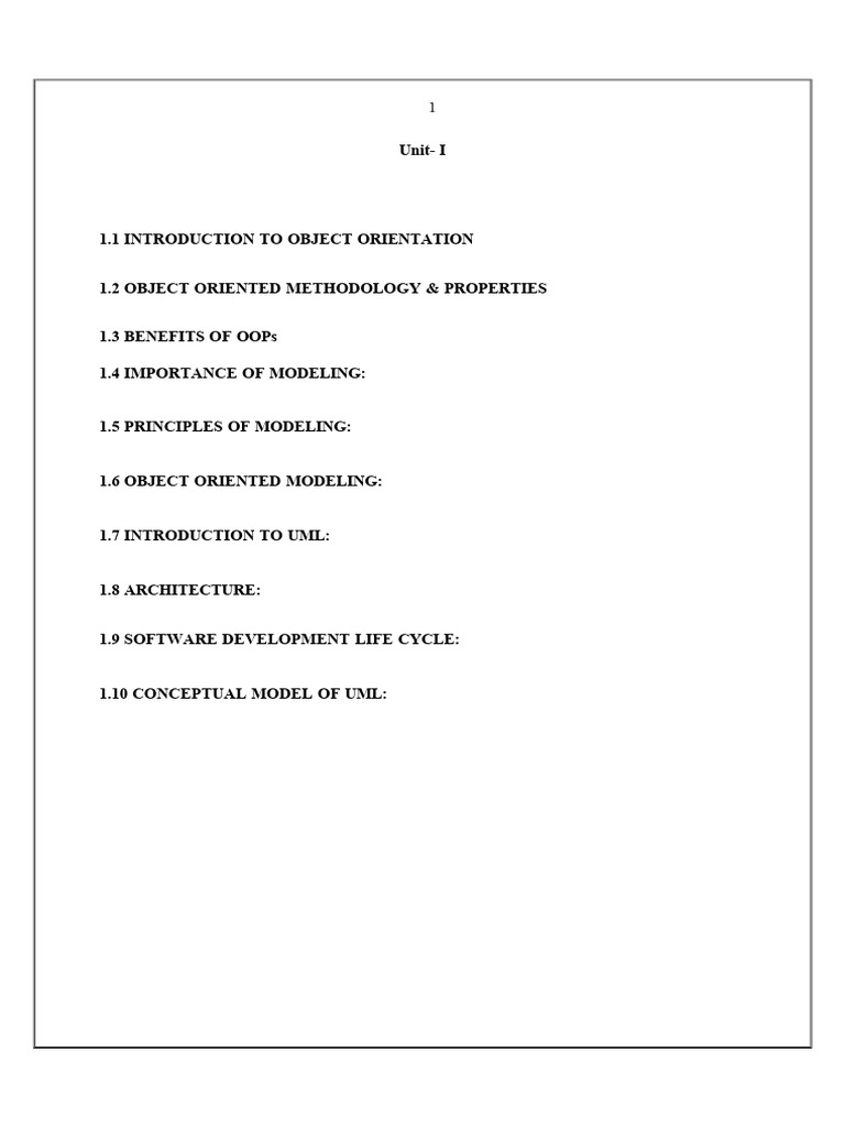 _unit_i_oop (1) | PDF | Object Oriented Programming | Class (Computer ... _unit_i_oop (1) | PDF | Object Oriented Programming | Class (Computer ...