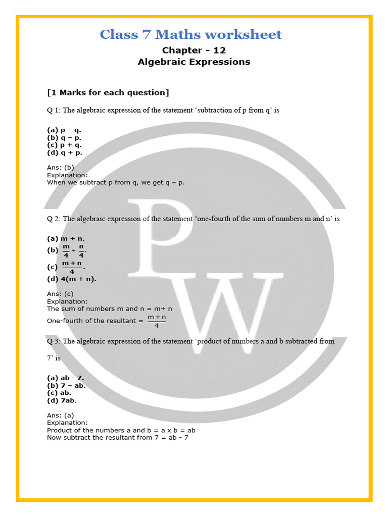 Chap 10th Pdf Factorization Elementary Mathematics 8080