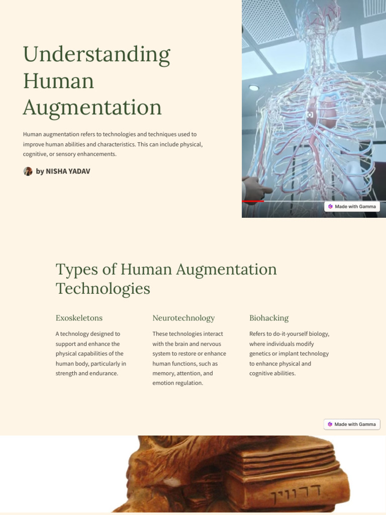 Understanding Human Augmentation | PDF