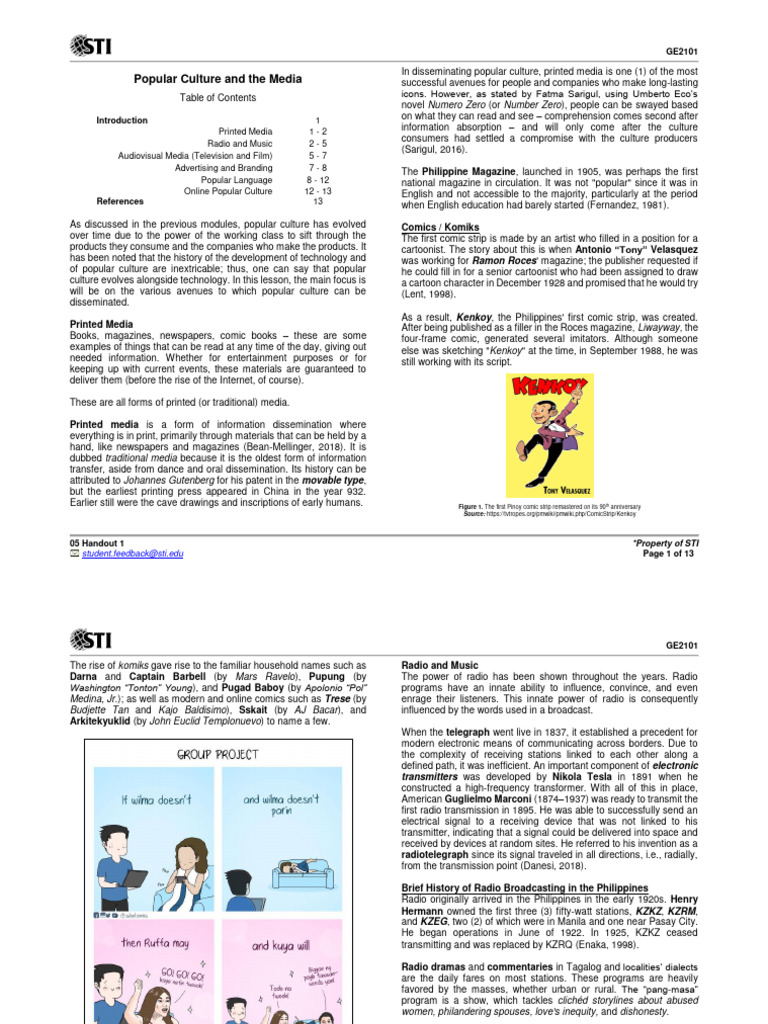 05 Handout 1 | PDF | Video Games | Advertising 05 Handout 1 | PDF | Video Games | Advertising