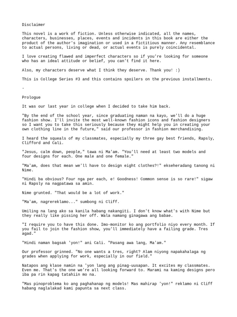 (Inksteady) Loving The Sky (College Series #3) | PDF