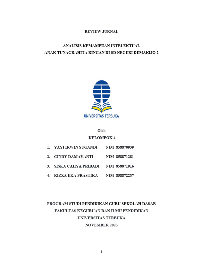 Kelompok 4 - TT2 - Review Jurnal Ppabk | PDF