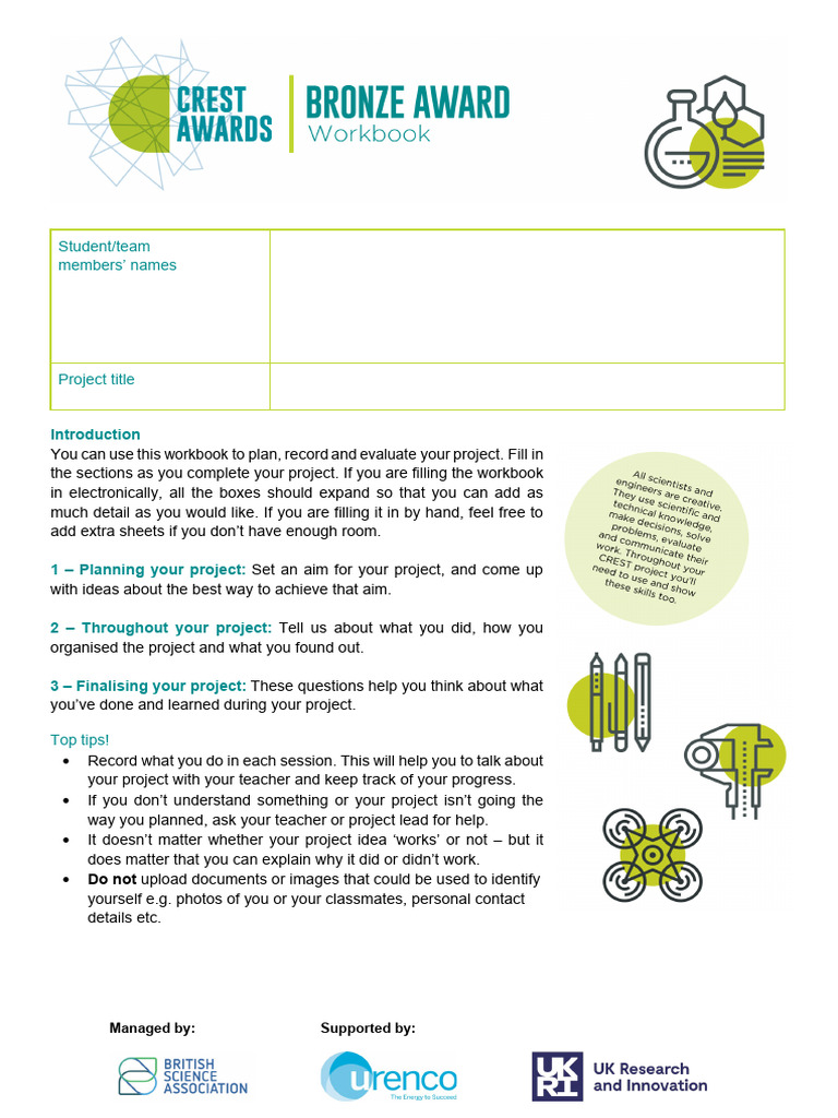 CREST Bronze Workbook | PDF | Water | Cognition CREST Bronze Workbook | PDF | Water | Cognition