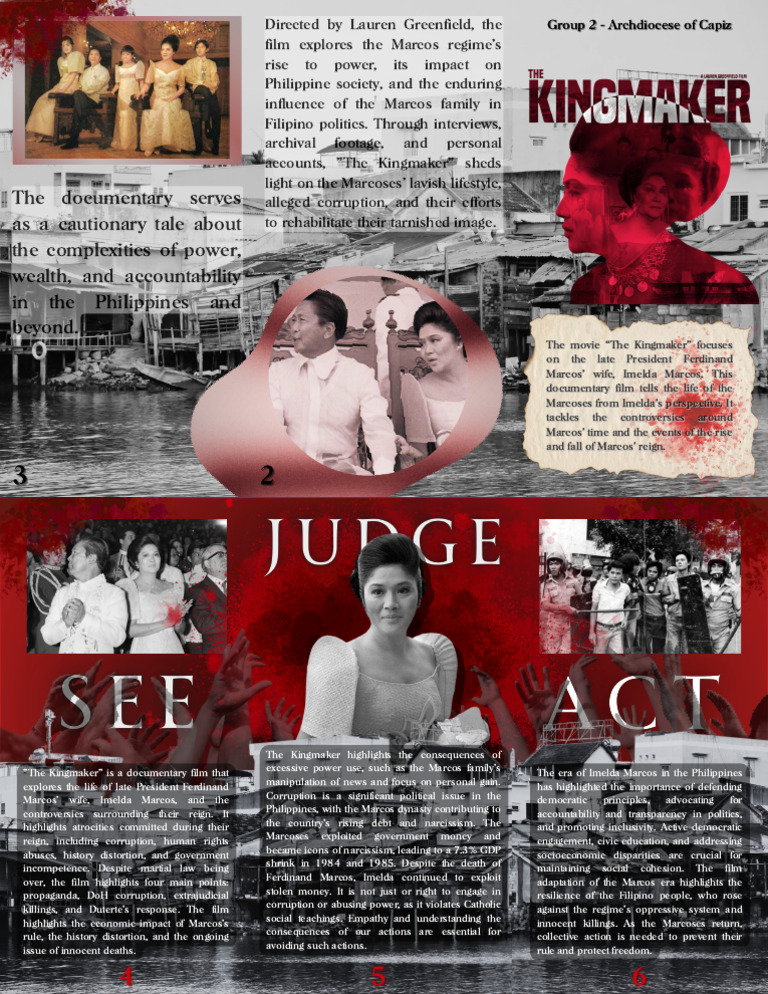 The Kingmaker - See, Judge, Act. | PDF | Philippines