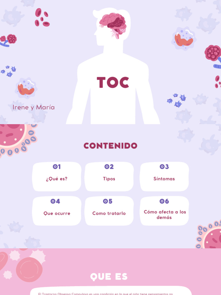 TOC en Niños: Guía para Padres | PDF | Desorden obsesivo compulsivo | Enfermedades y trastornos