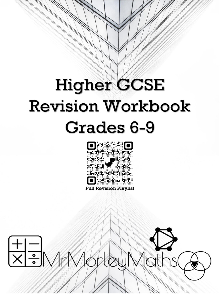 GCSE Higher Revision Work Book Cover-merged | PDF | Quadratic Equation ...