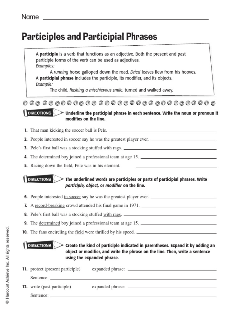Participle 2 | Download Free PDF | Verb | Adjective