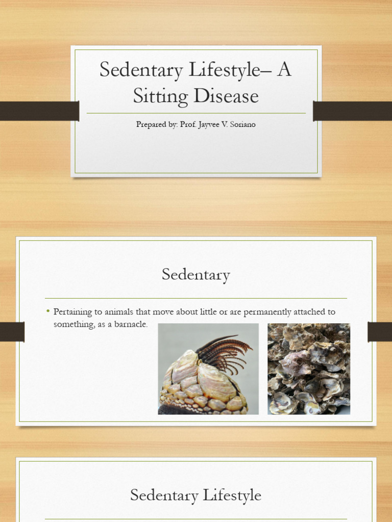 Sedentary Lifestyle & Importance of Body Composition | PDF | Obesity ...