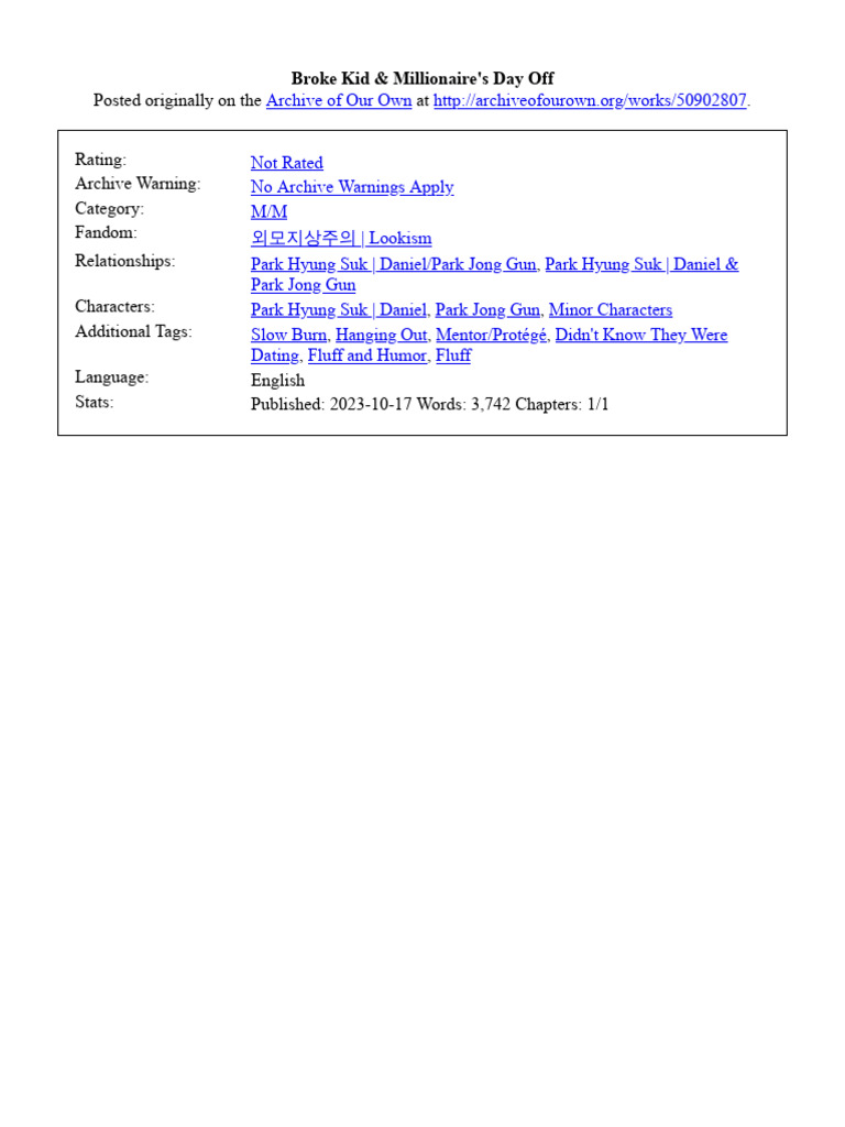 Broke Kid Millionaires | PDF | Clothing