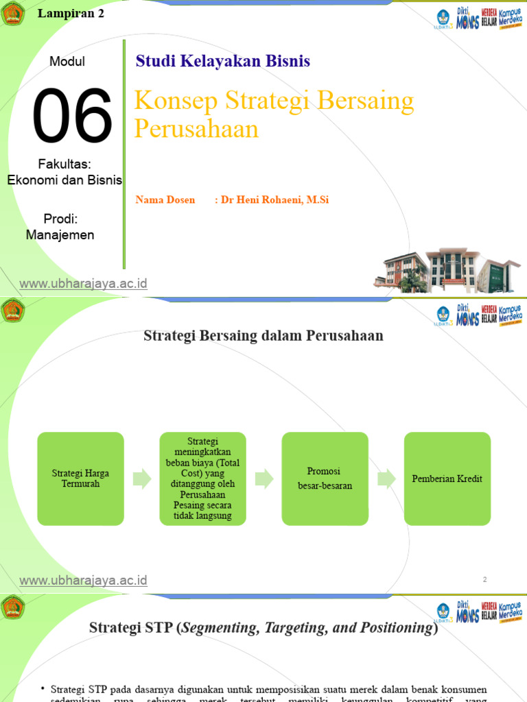 Strategi Bersaing Perusahaan | PDF