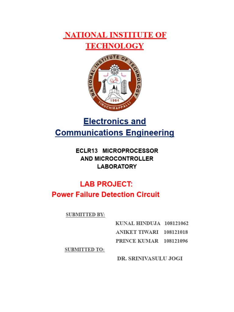 MPMC PRJ Report | PDF | Rectifier | Power Supply