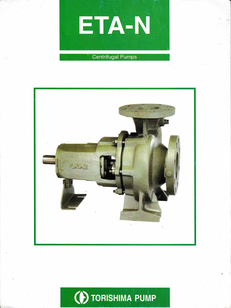 ETA.N Centrifugal Pumps Overview | PDF | Pump | Dynamics (Mechanics)