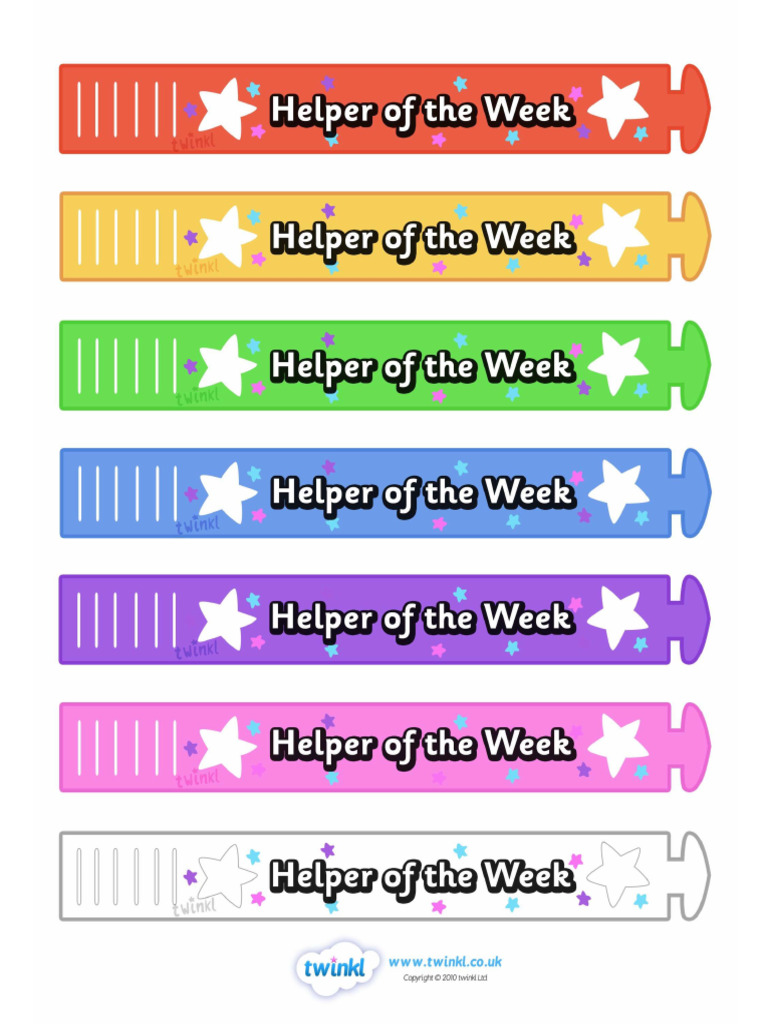 Helper of The Week | PDF