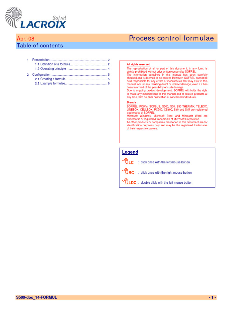 S500 Doc - 14 FORMUL | PDF | Boolean Data Type | Trigonometric Functions