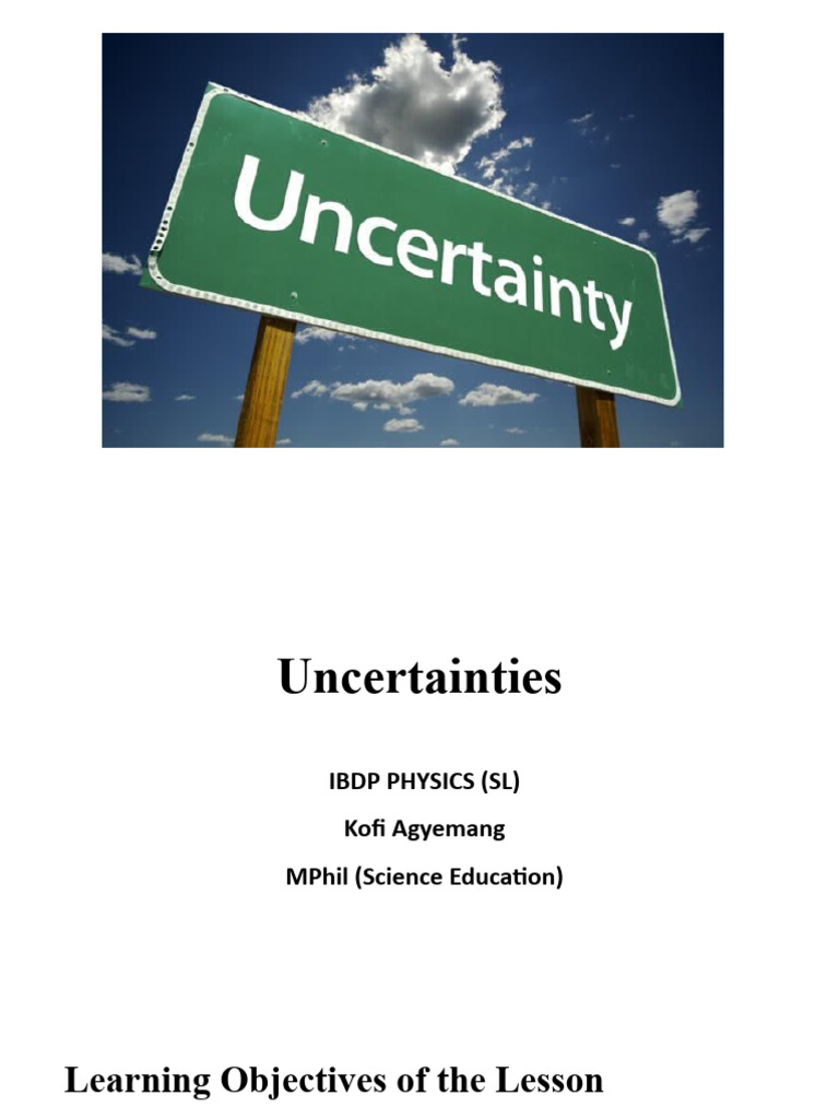 Unc | Download Free PDF | Observational Error | Uncertainty