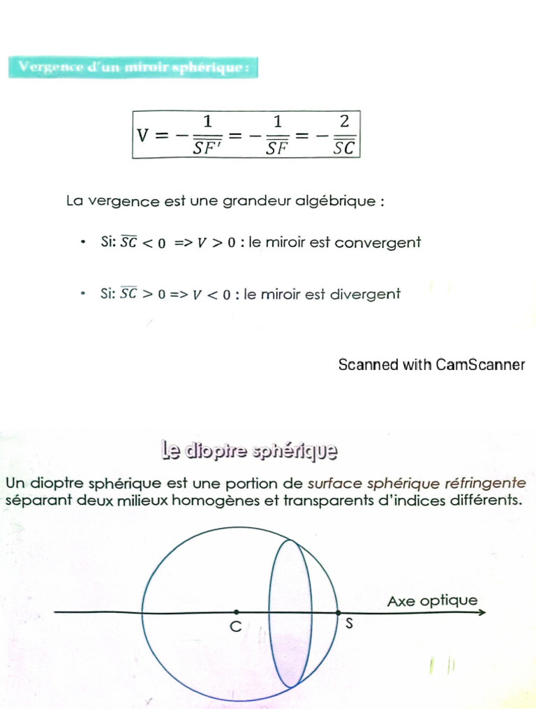 Optique | PDF