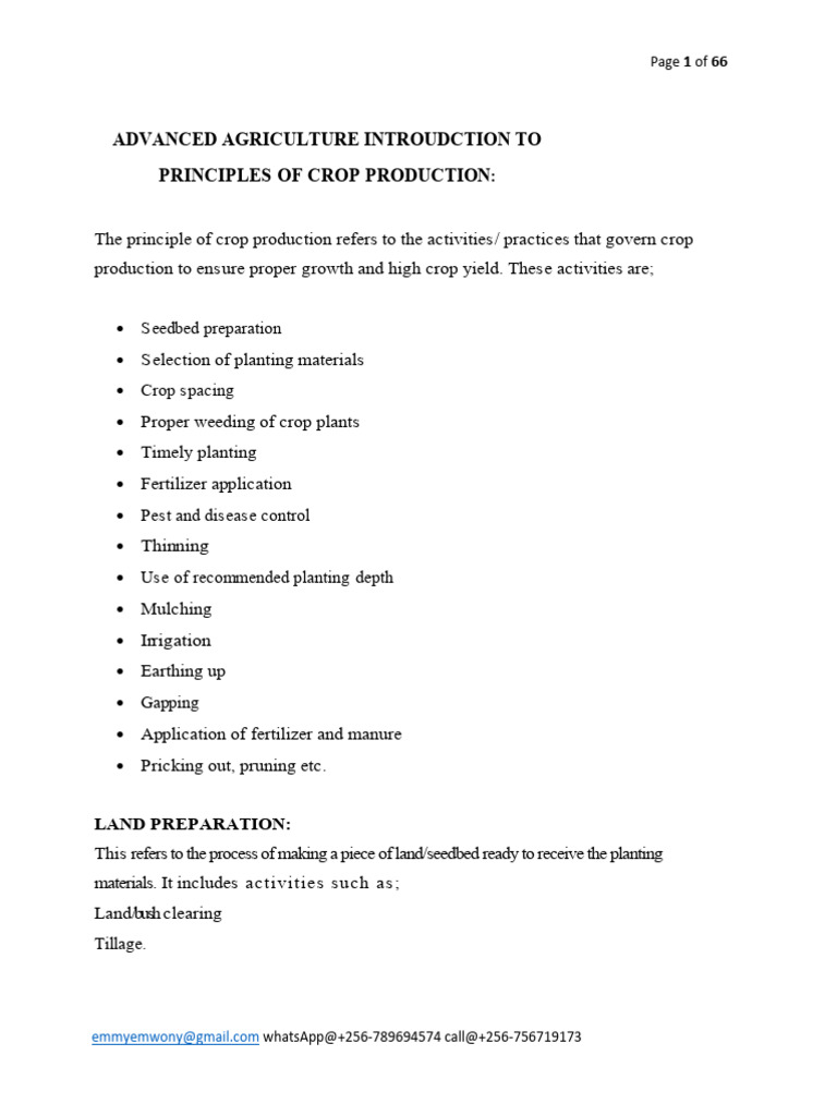 S.5 Agric Crop Pdn-1 | PDF | Grafting | Seed