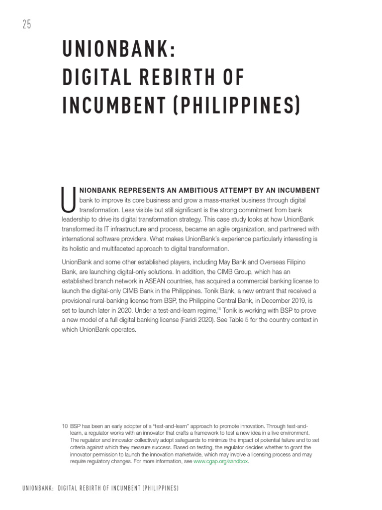 Union Bank | PDF | Banks | Loans