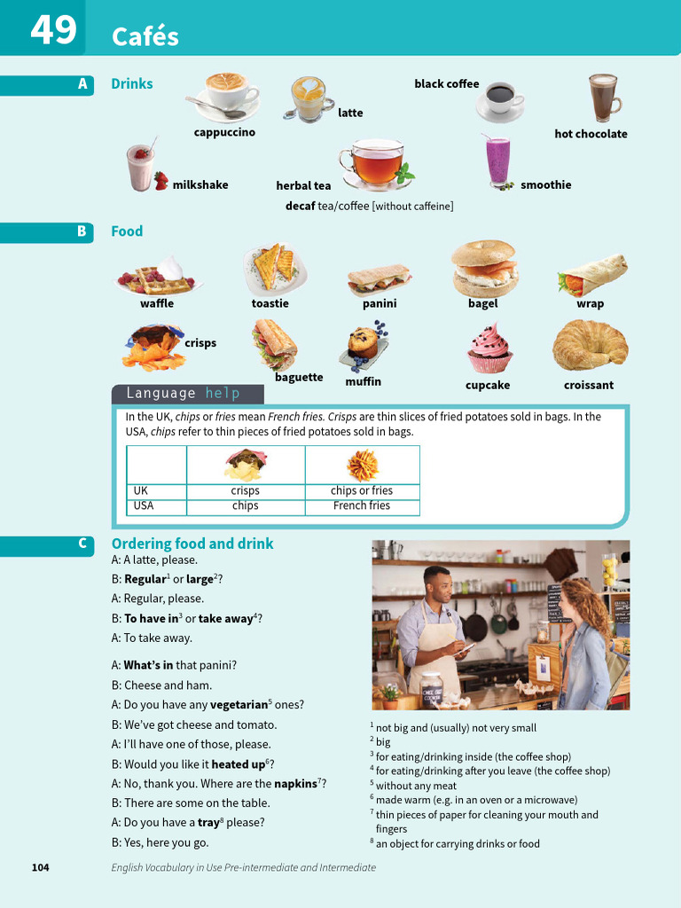 4 Cafés | PDF | French Fries | Potato Chip