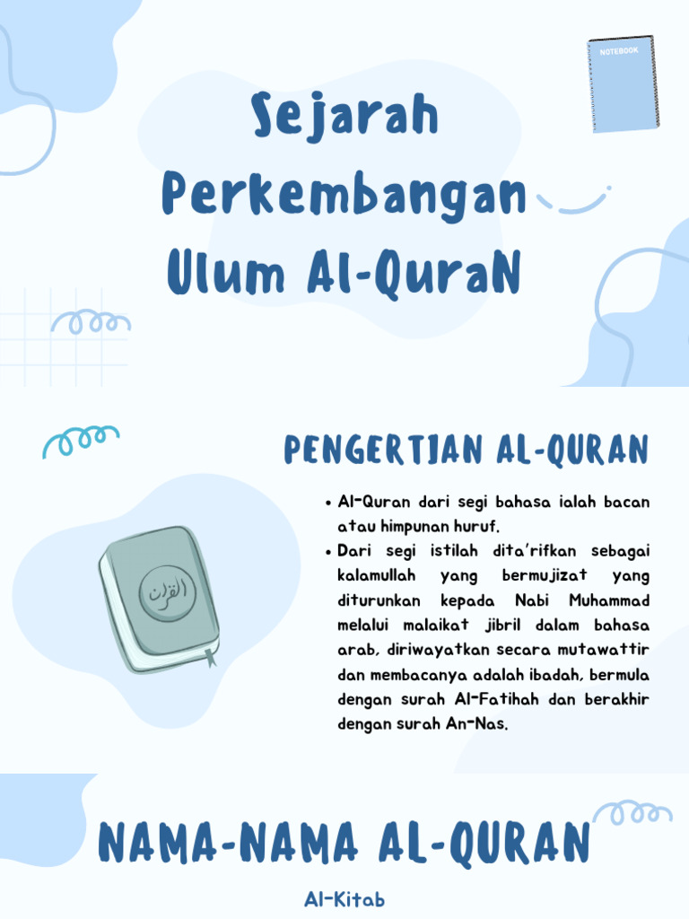Sejarah Perkembangan Ulum Al-QuraN | PDF