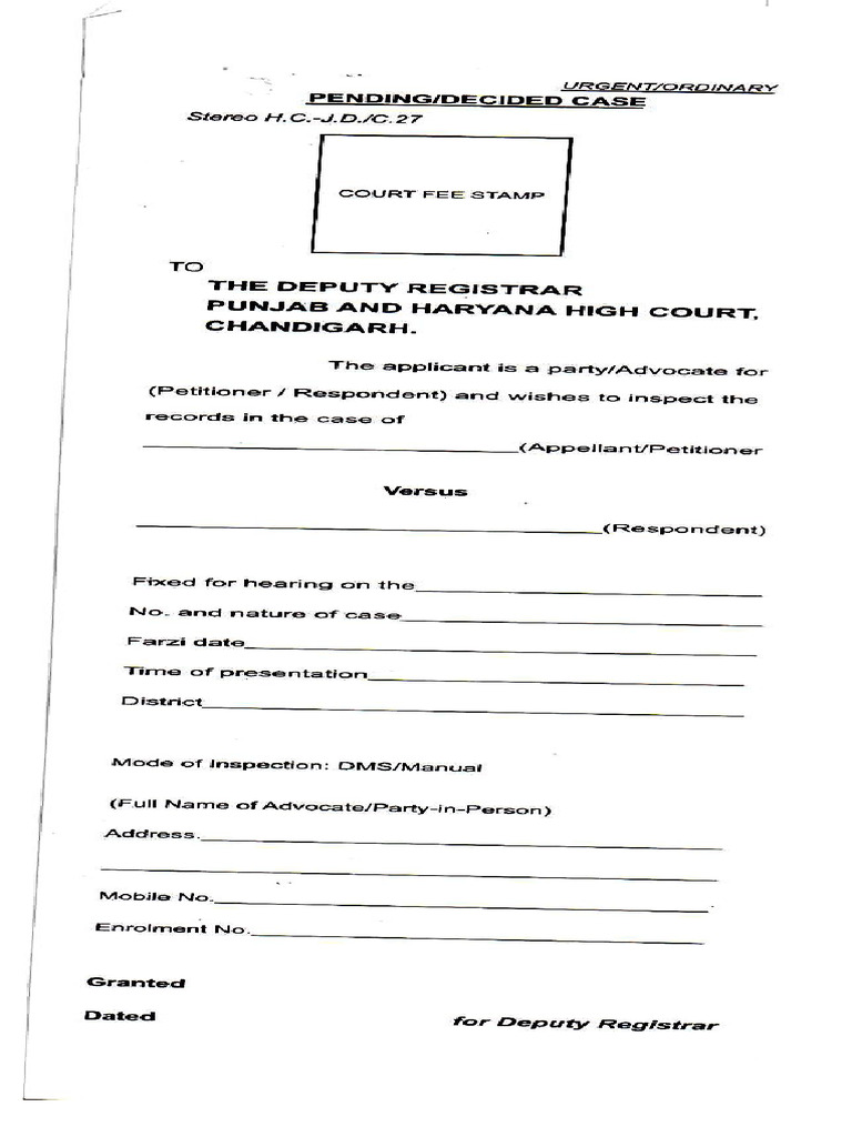 Inspection Slip | PDF