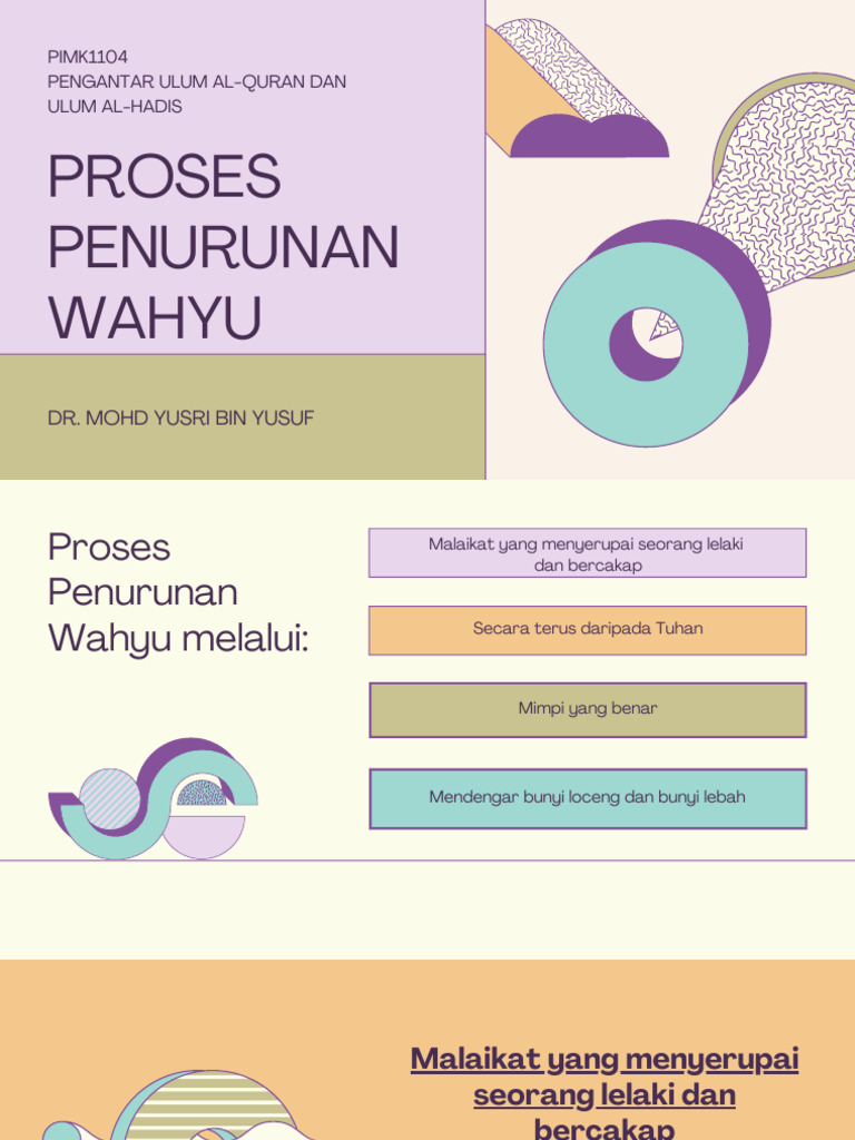 Proses Penurunan Wahyu | PDF