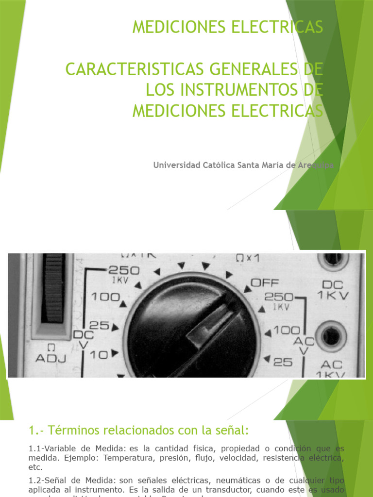 Mediciones Electricas 2 (1) | PDF | Medición | Corriente eléctrica