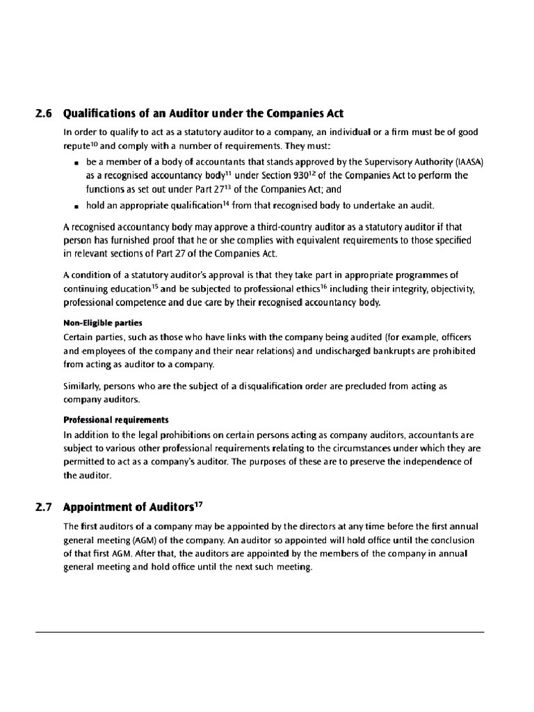 Auditing Notes Uit 43 | PDF