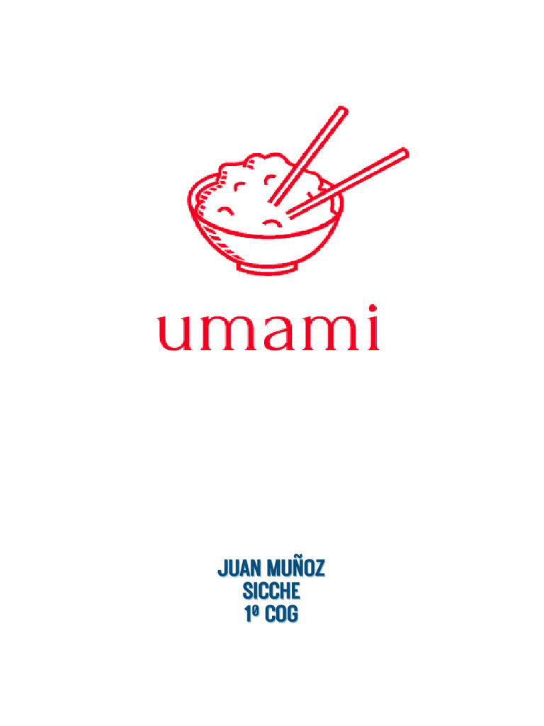 Importancia del Umami en Gastronomía | PDF | Umami | Gusto