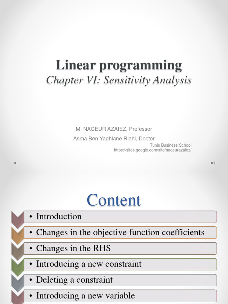 Chapter VI | PDF | Mathematical Optimization | Analysis