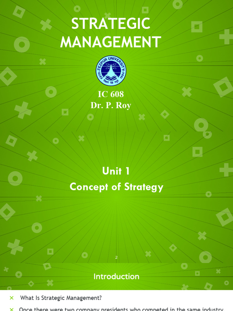 Strategic Management | PDF | Strategic Management | Policy