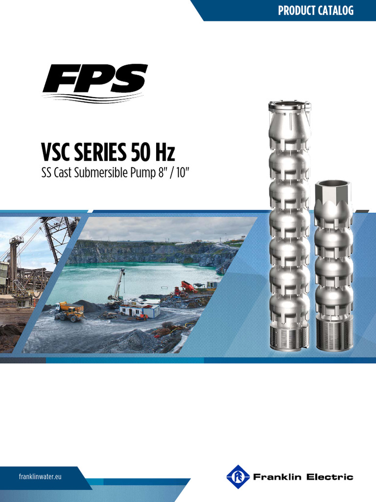 Franklin Electric VSC Pump Catalogue | PDF | Stainless Steel | Chemical ...