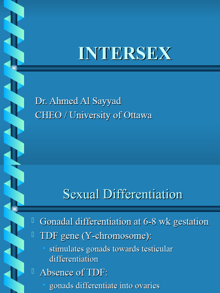 Ambiguous Genitalia - An Approach | PDF | Testicle | Mammal ...