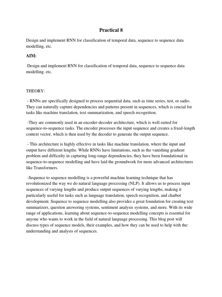 DL 8 | PDF | Artificial Neural Network | Computational Neuroscience