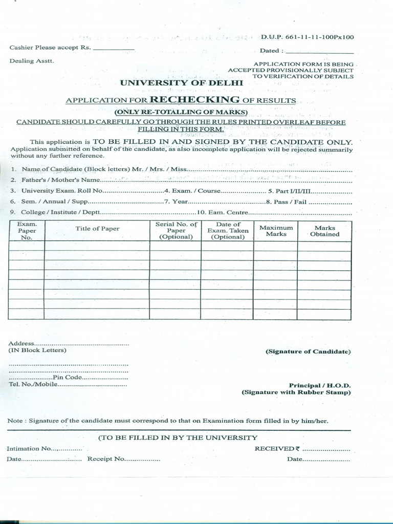 Rules Recheking | PDF
