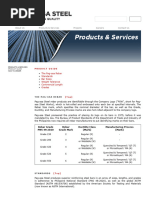 PNS 40 2020 Steel Rebars | PDF | Steel | Rolling (Metalworking)