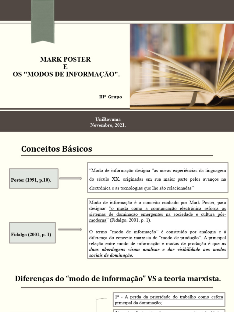 Modos de Informação e Poder na Era Digital | PDF | Discurso | Informação