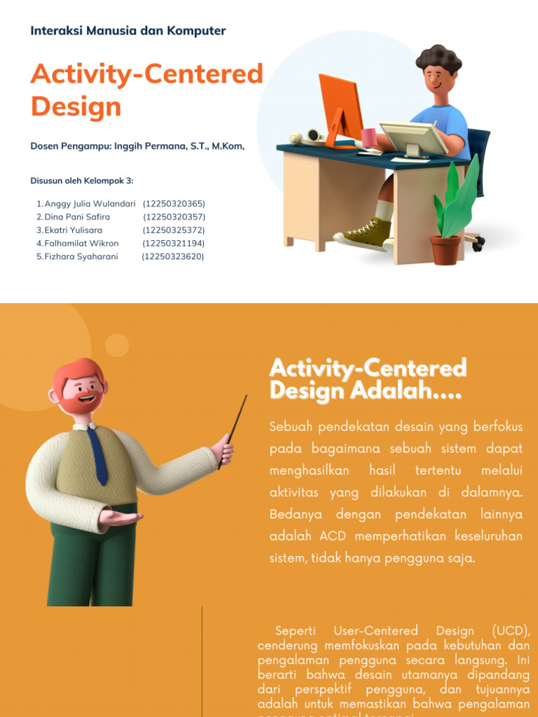Kelompok 3 IMK Activity-Centered Design | PDF