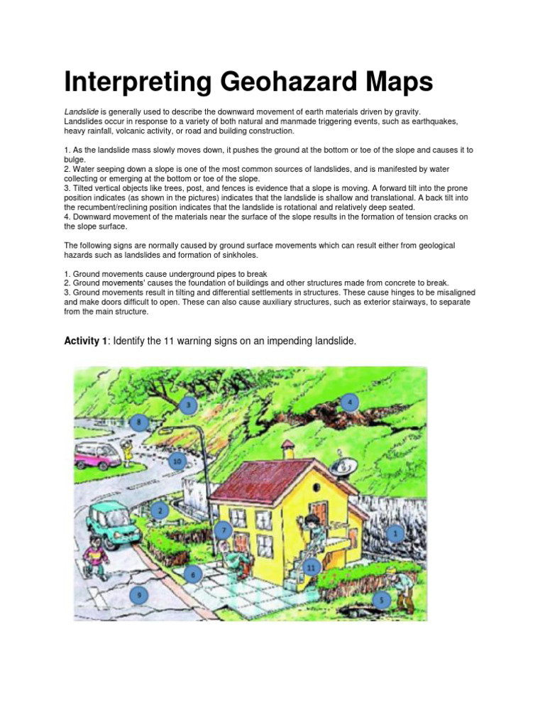Interpreting Geohazard Maps | PDF | Science & Mathematics