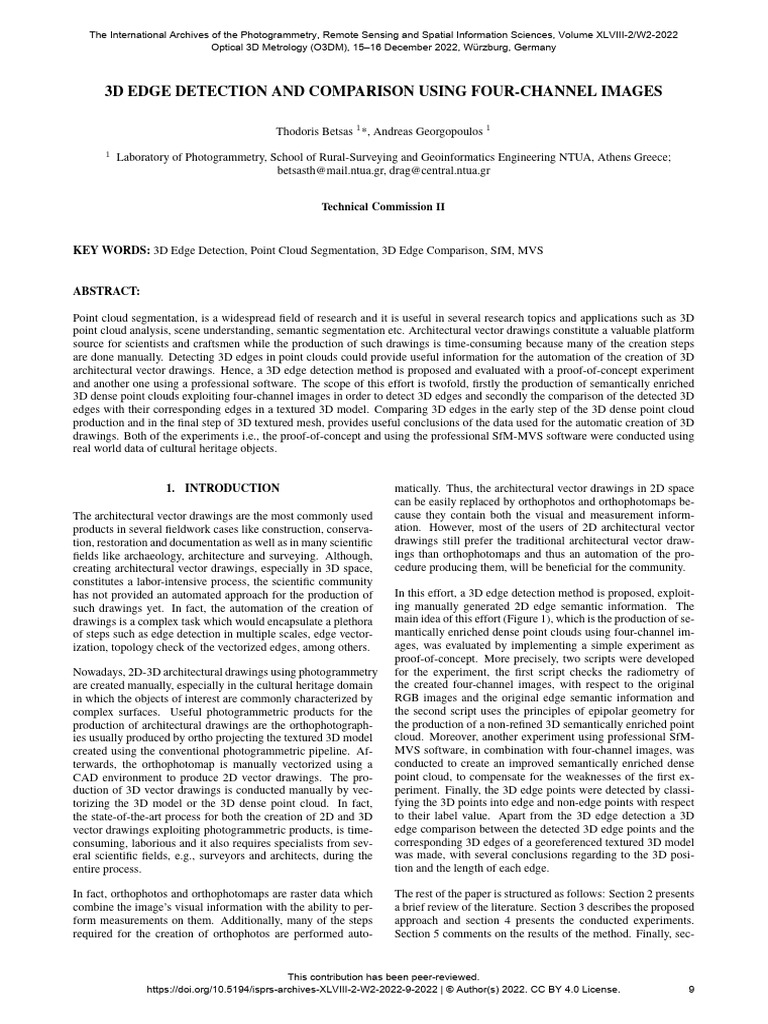 3D Edge Detection and Comparison | PDF | 3 D Computer Graphics | 3 D ...
