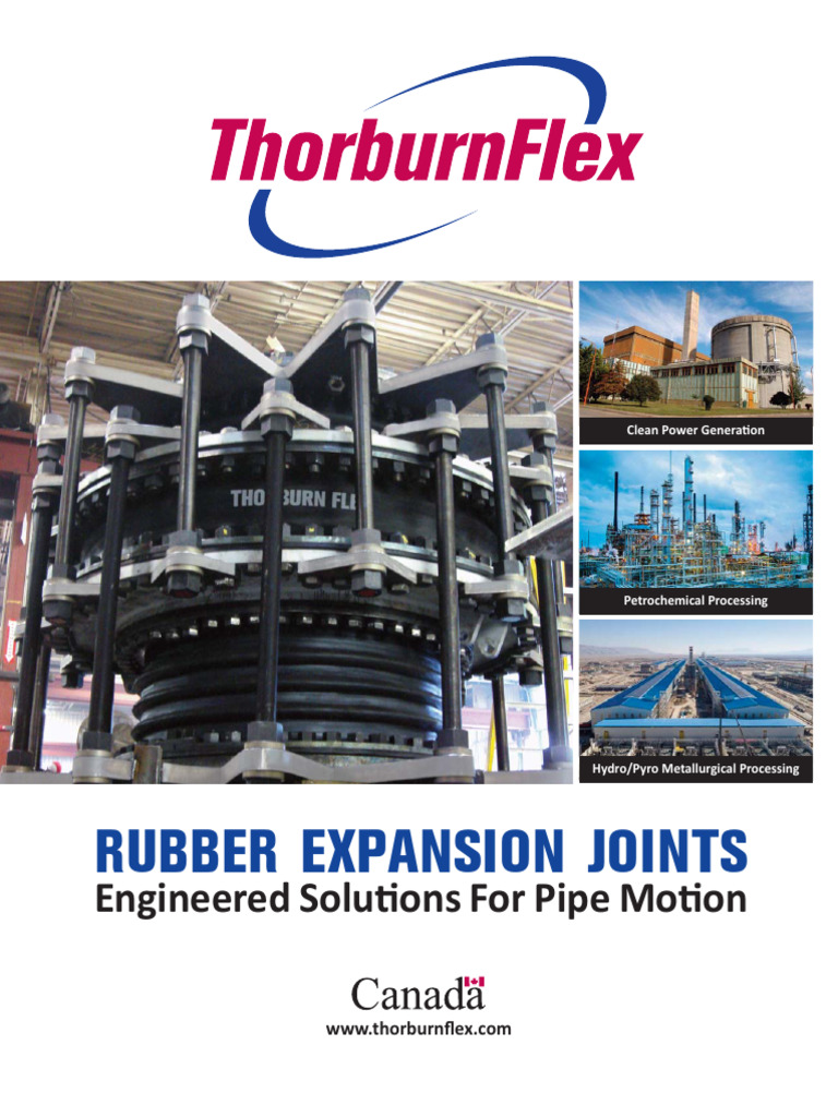 Rubber Expansion Joints | PDF | Rotation | Pipe (Fluid Conveyance)
