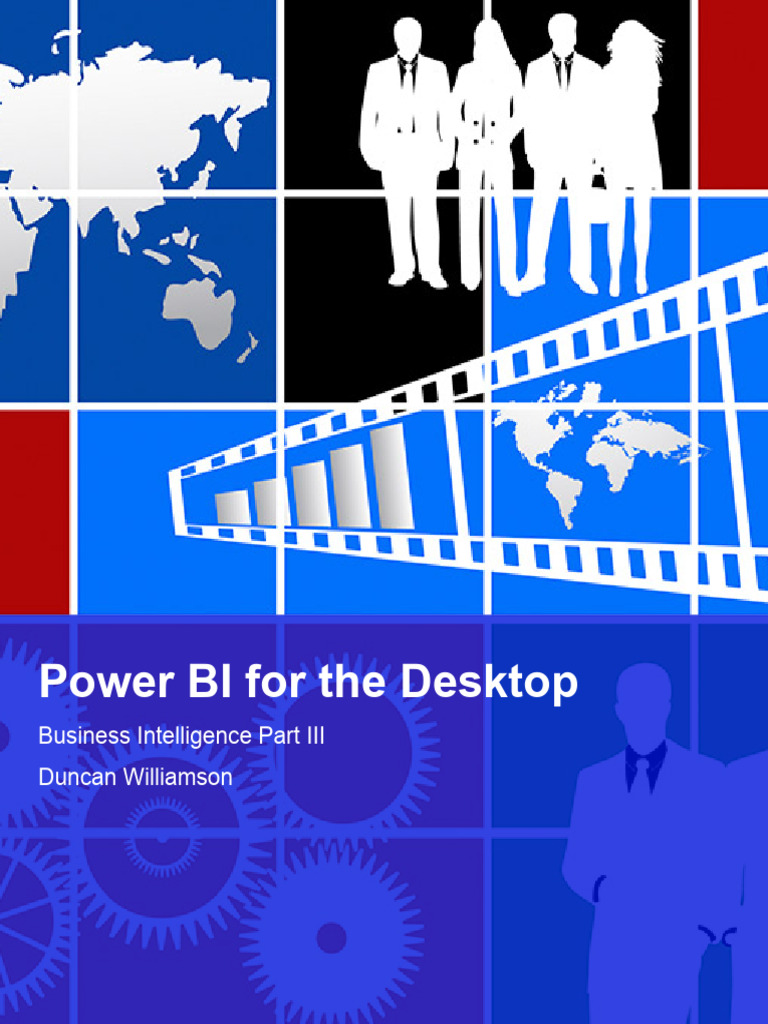 Power Bi For The Desktop | PDF | Microsoft Excel | Computer File