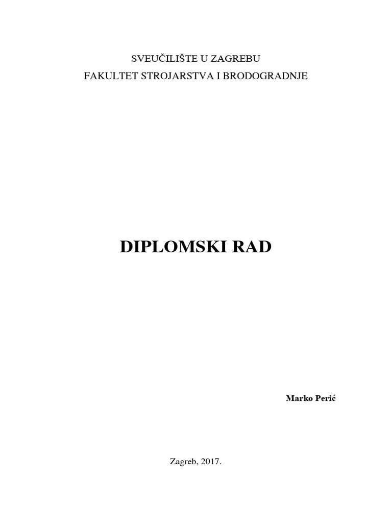 Peric 2017 Diplomski | PDF