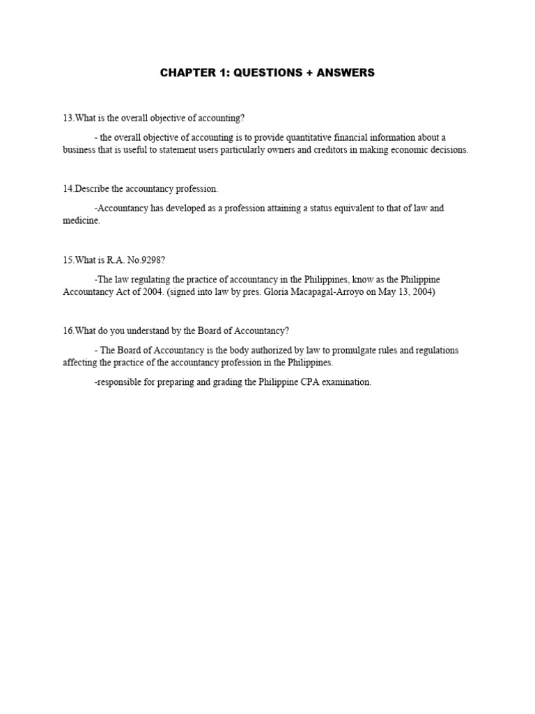 Chapter 1 (13-16) | PDF