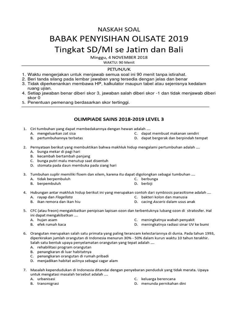 OLISATE IPA Level 3 | PDF