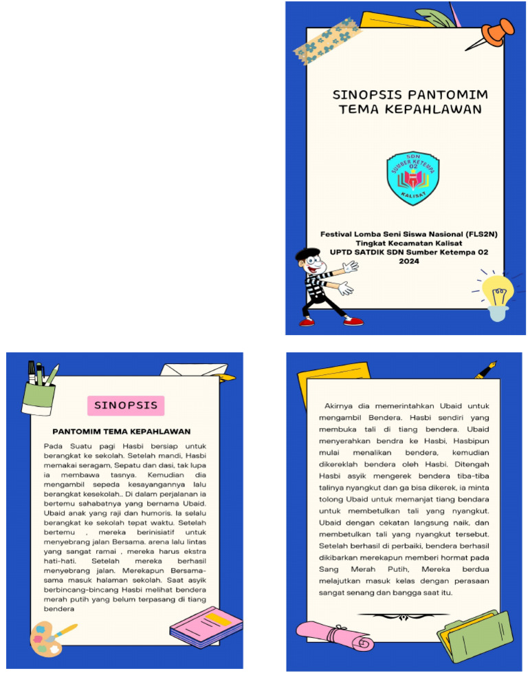 Sinopsis Pantomim 2024 | PDF