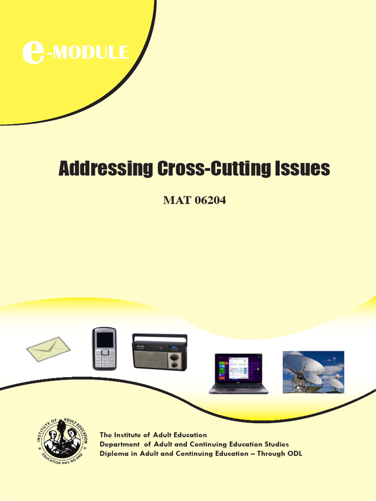 Addressing Cross-Cutting Issues Sem II | PDF | Cost Of Living | Hiv/Aids