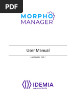 MorphoManager User Manual | PDF | Microsoft Windows | Port (Computer ...